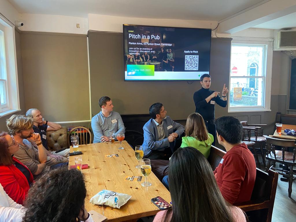 Pitch In A Pub – Cambridge event | Cambridge